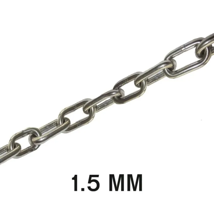 Stainless Steel Chain Rantai Stainless 1.5mm Rantai kapal Rantai 1.5mm ...