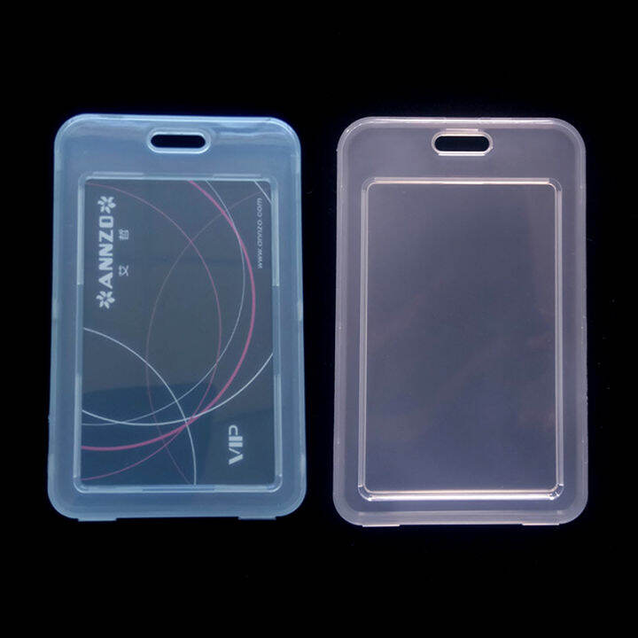 JZ Waterproof Transparent Card Cover Case Business Credit Cards Bank ID ...