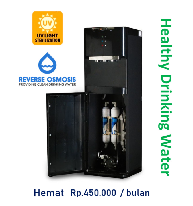 Dispenser RO UV non Compressor Reverse Osmosis Ultraviolet Filter Air ...