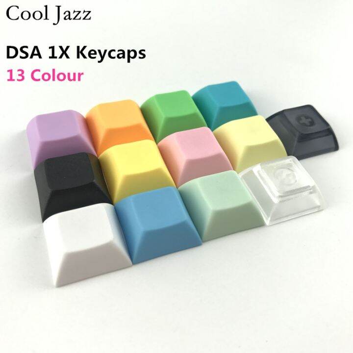 [HOT W] Cool Jazz pbt keycap dsa 1u mixded color green yellow blue ...
