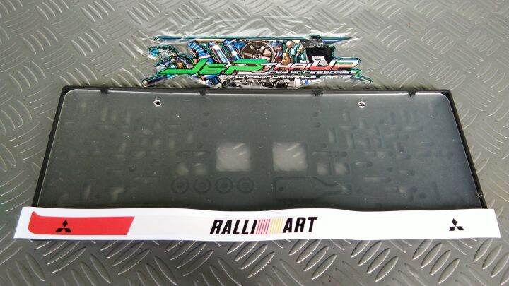Mitsubishi Ralliart Plate Holder with Clear Plate Cover Philippine ...