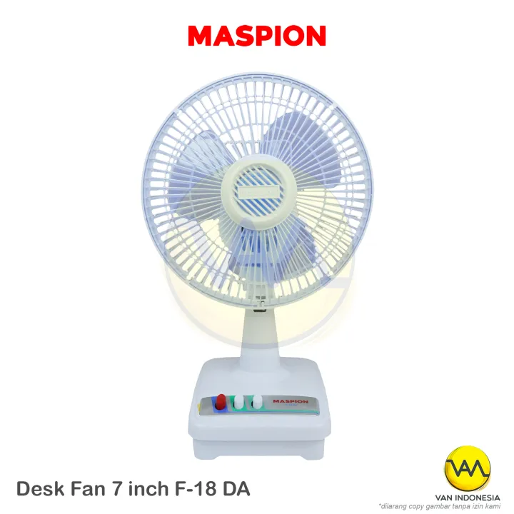 MASPION Kipas Angin Meja / Desk Fan 7 inch F 18 Da | Lazada Indonesia