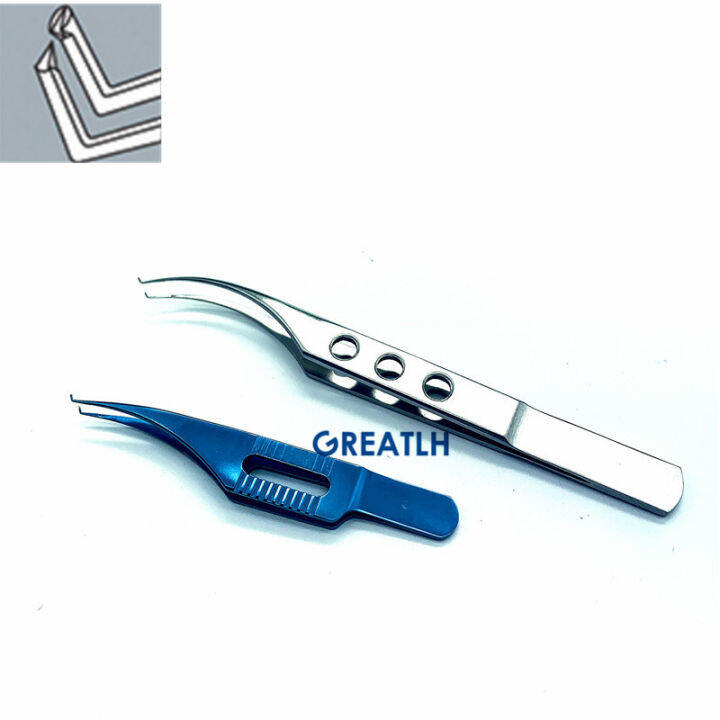 Sandi 85mm Colibri Toothed Clamp Tweezer ophthalmic forceps 115mm ...