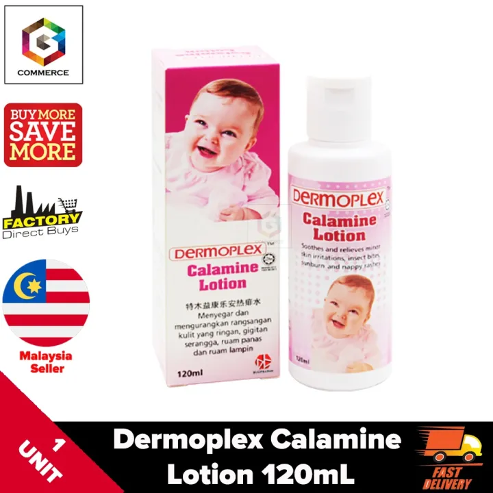 Dermoplex Calamine Lotion 120mL | Lazada