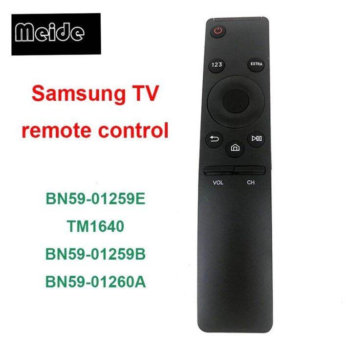 Samsung BN59-01259E BN59-01259D Replacement TV Remote Control Curved QLED 4K UHD Smart TV ...