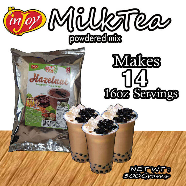 Injoy Milk Tea Hazel Nut Flavor 500g | Lazada PH