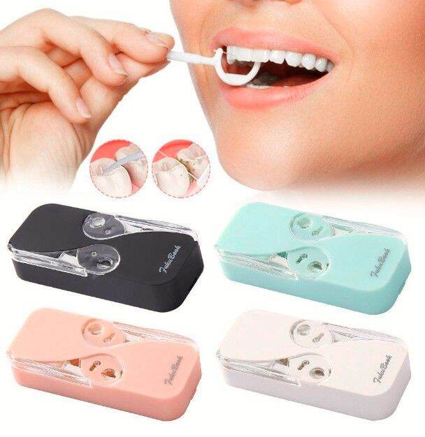 Ecoplanet Portable Floss Dispenser with 48 Floss, Automatic Refillable ...