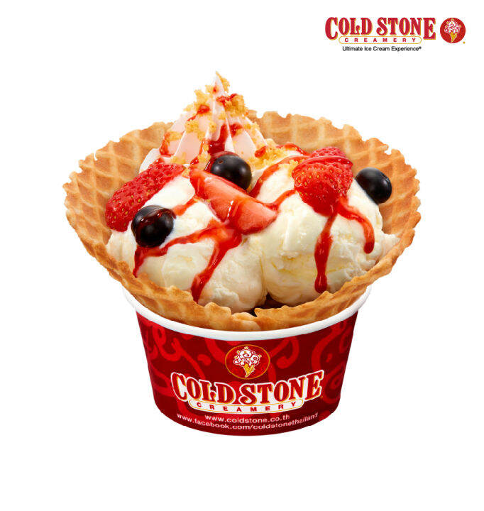 [E-Voucher] Cold Stone Creamery Sundae Size Large 1 Cup / โคล สโตน ครีม ...