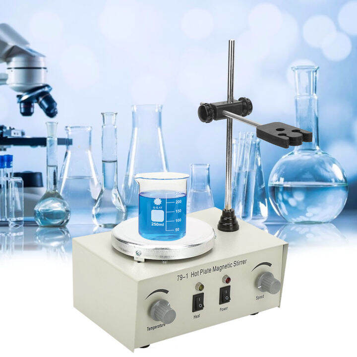 Magnetic Stirrer Hot Plate Temperature Control Mixer Stirring ...