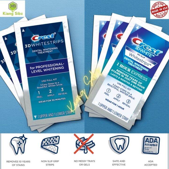 Crest 3d Whitestrips Professional Effects Teeth Whitening Kit Lazada Ph