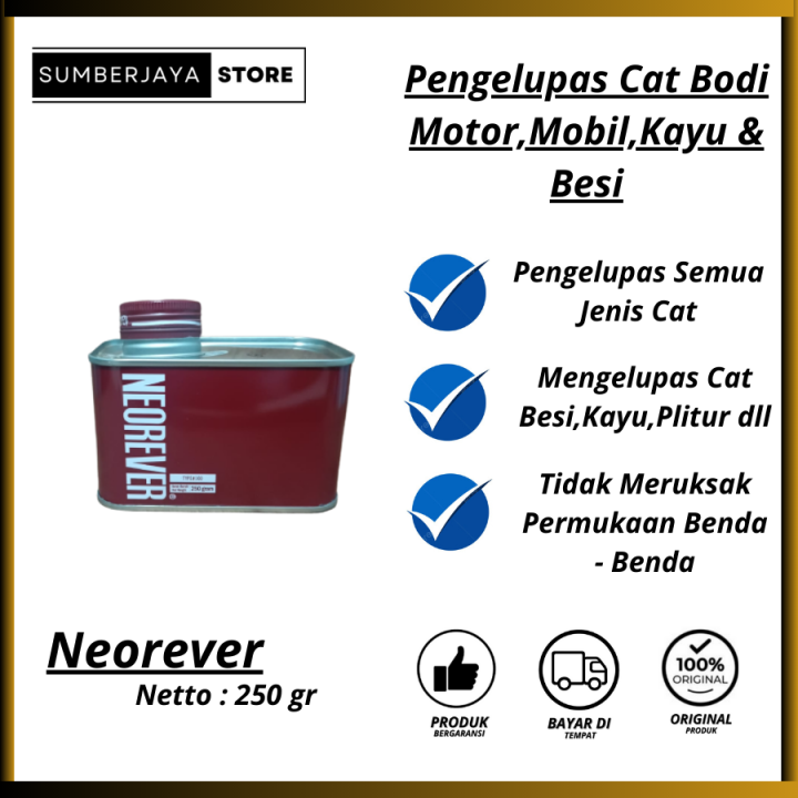 Neorever Perontok Atau Pengelupas Cat Bodi Motor, Mobil Cat Besi, Kayu ...
