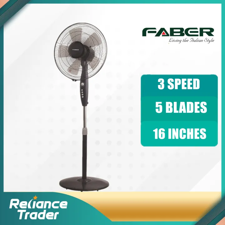 FABER 16" STAND FAN FSF GEN 2 1630GR KIPAS | Lazada