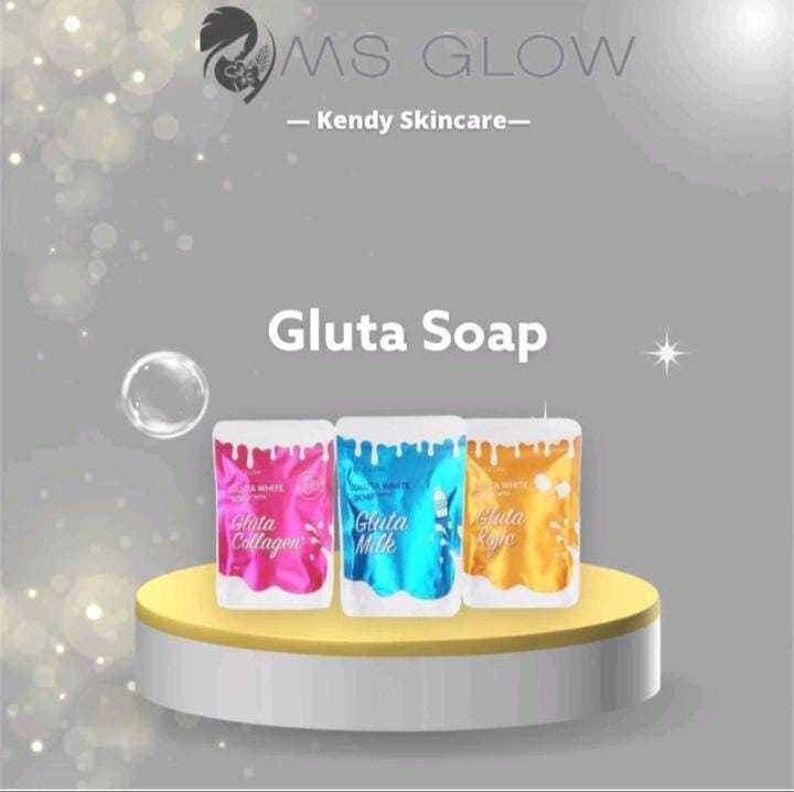 MS GLOW / GLUTA WHITE SOAP / GLUTA MILK / GLUTA KOJIC / GLUTA COLLAGEN ...