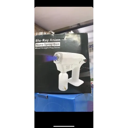 Blue ray anion nano spray mist gun wireless promo for 7 days . | Lazada PH