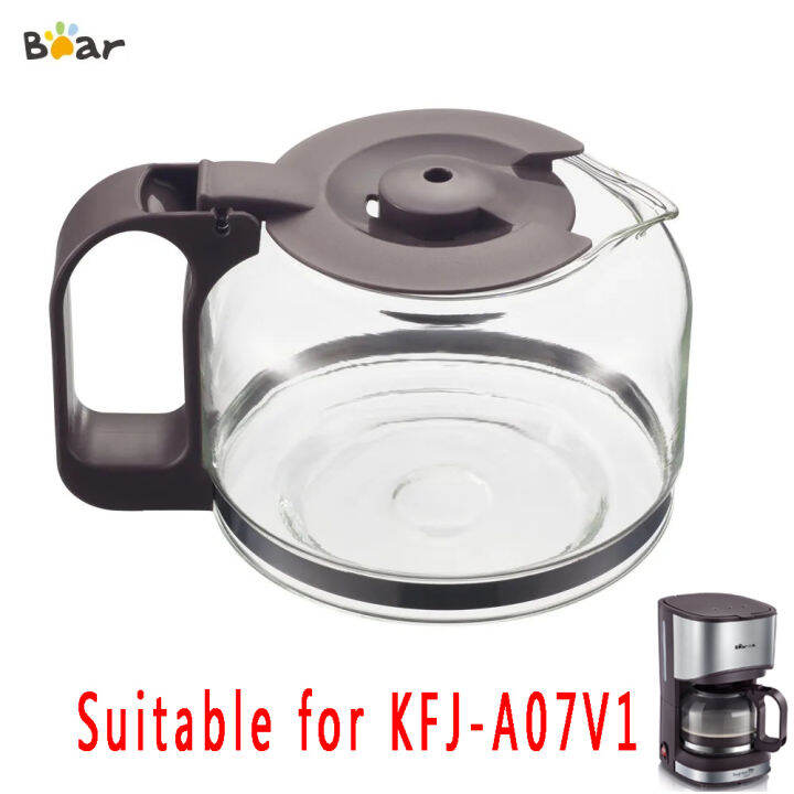 Original Bear Coffee Maker accessories coffee machine pot 600ML Heat ...