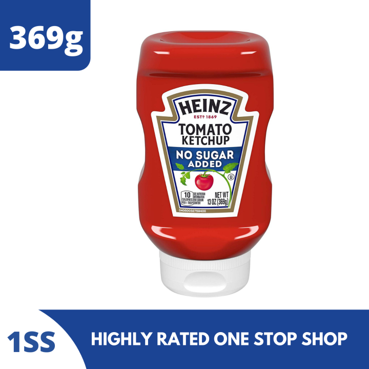 Heinz Tomato Ketchup, No Sugar Added 396g | Lazada PH