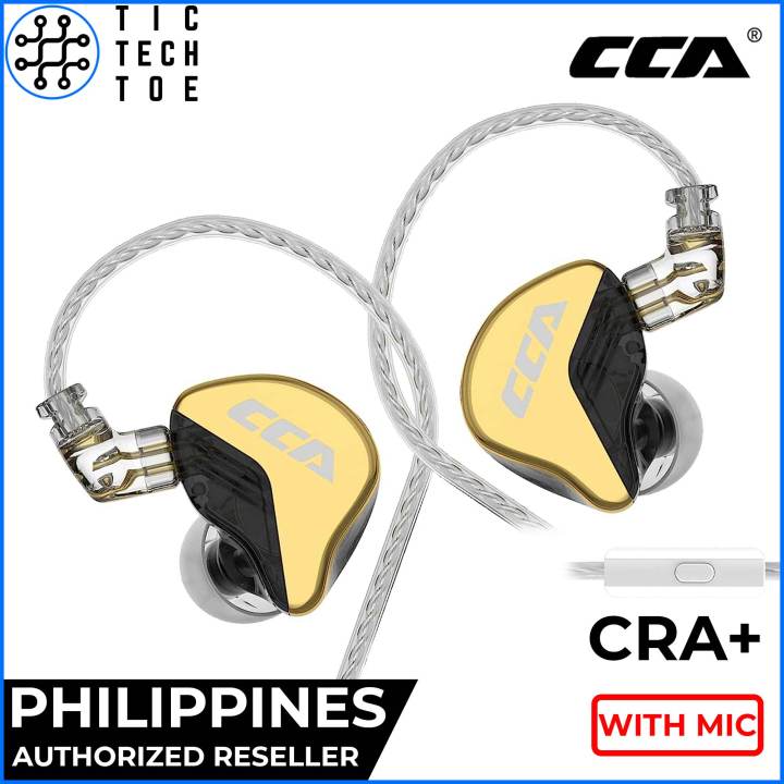 CCA CRA+ / CRA Plus Dynamic Driver Noise Isolating Detachable Cable ...