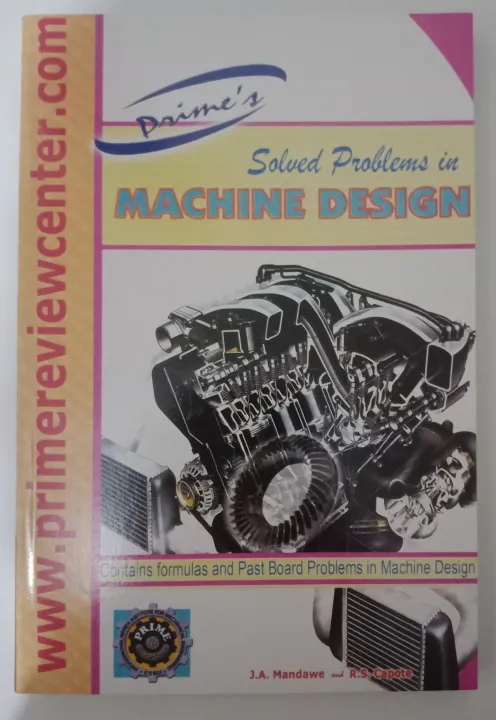 Prime’s Solved Problems in Machine Design by Capote & Mandawe | Lazada PH