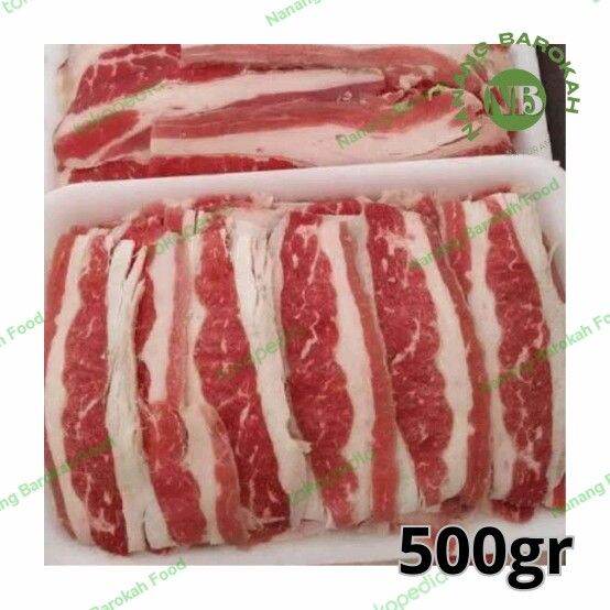 Daging beef slice shortplate yakiniku barbeque 500 gr | Lazada Indonesia