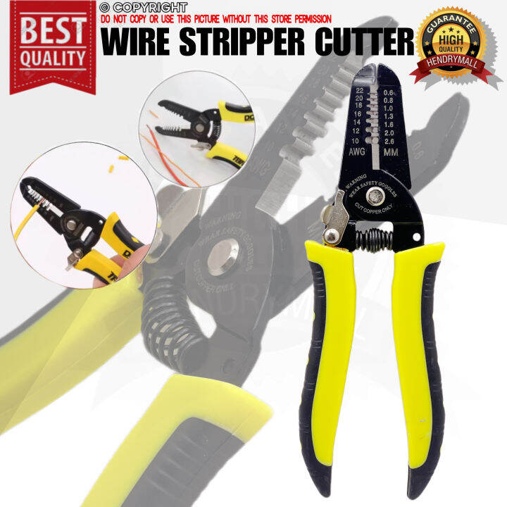 7n1 WIRE CUTTER STRIPPERS ELECTRICAL MULTIFUNCTION WIRE STRIPPER ...