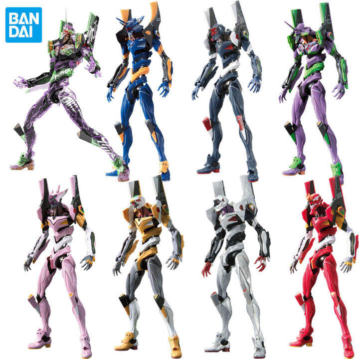 Bandai Rg 1/144 Evangelion Unit 00 01 02 04 03 06 08ภาพอนิเมะแอคชั่น ...