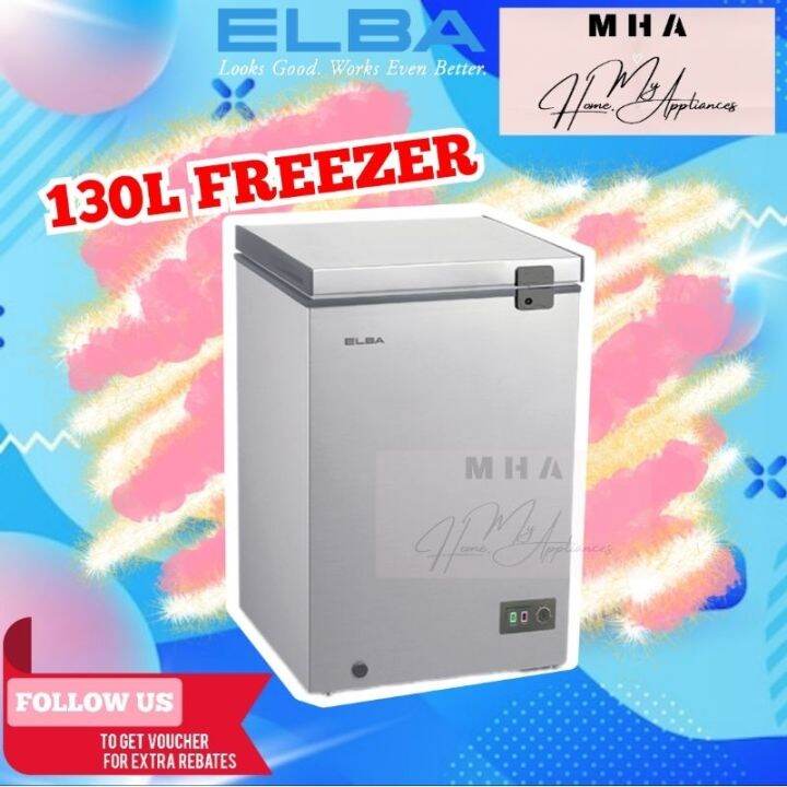 ELBA CHEST FREEZER 130L EF-E1310 2IN1 COOLING AND FREEZING | Lazada