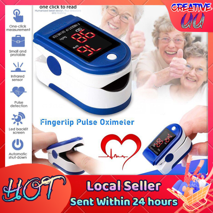 🔥【SG READY STOCK】🔥 Oximeter Heart rate pulse respiratory rate finger ...
