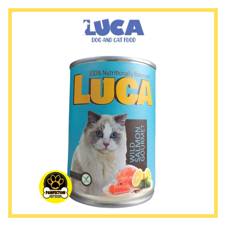 Luca CAT WET food in CAN (Wild Salmon Gourmet) 375g | Lazada PH