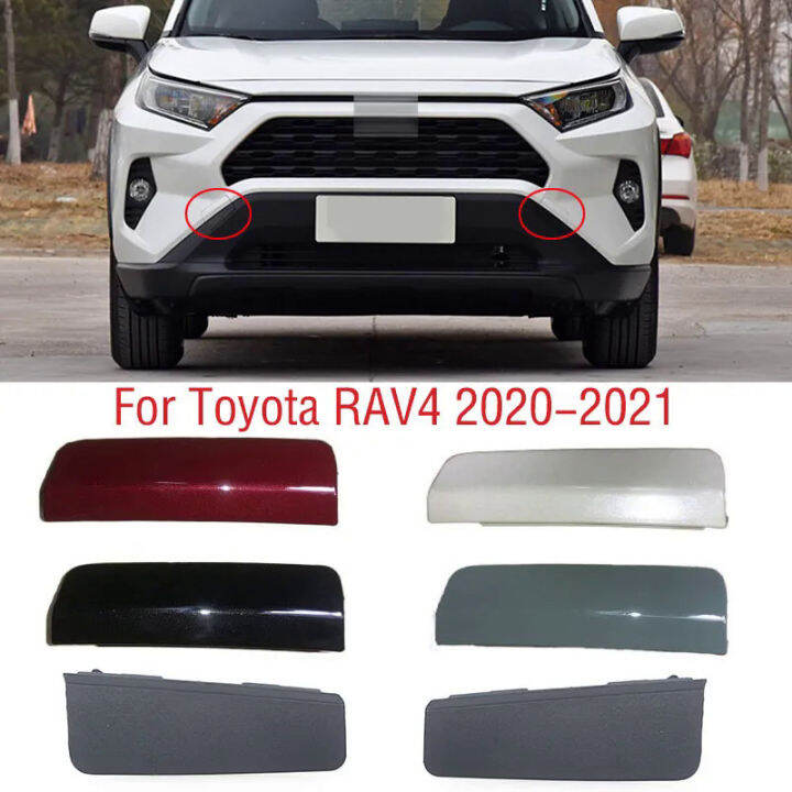 For Toyota RAV4 RAV 4 2020 2021 Car Front Bumper Tow Hook Cover Trailer ...