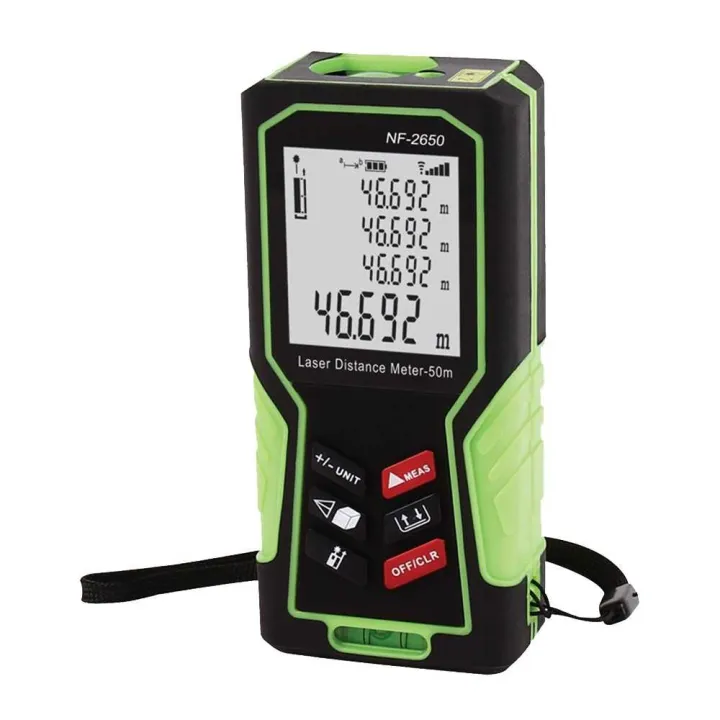 NF-2650 Handheld Laser Distance Measure Rangefinder Diastimeter Ranging ...