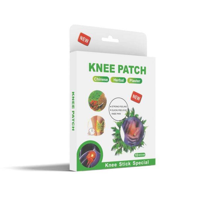 Knee Patch Wormwood Extract Knee Arthritis Plaster Sticker 10pcs ...