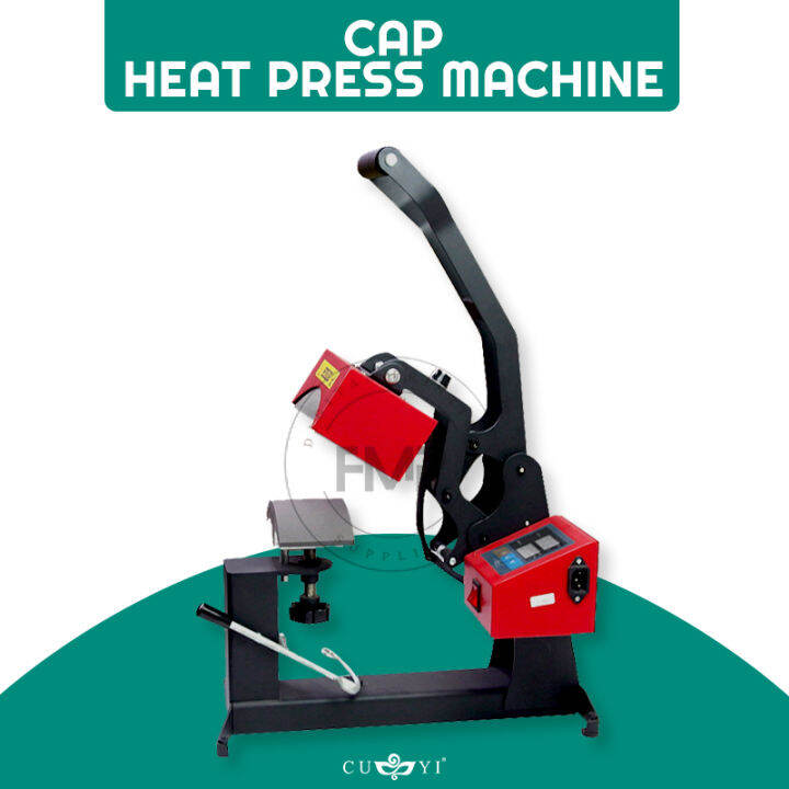 FMP CUYI Cap Press Machine Heavy Duty for Cap Printing (machine only ...