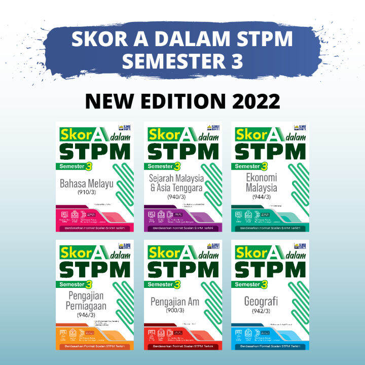 [st] Ilmu Bakti Buku Latihan 2022 Skor A Dalam Stpm 2022 Semester 3
