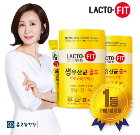 [COD] [ORI] LACTOFIT PROBIOTIC GOLD 2000mg KOREA #1 ( 1 PAK ISI 10 ...