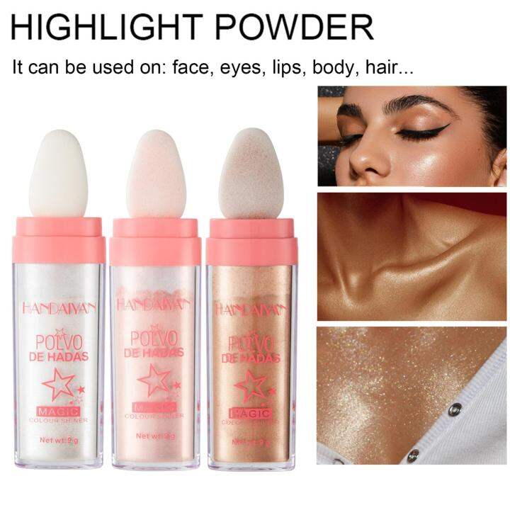 3 9g Body Blush Shimmer Contour For Face Colors Glitter Highlighter ...