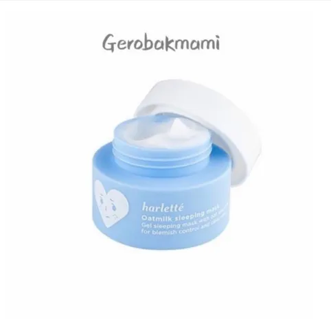 Harlette Oatmilk Sleeping Mask | Lazada Indonesia