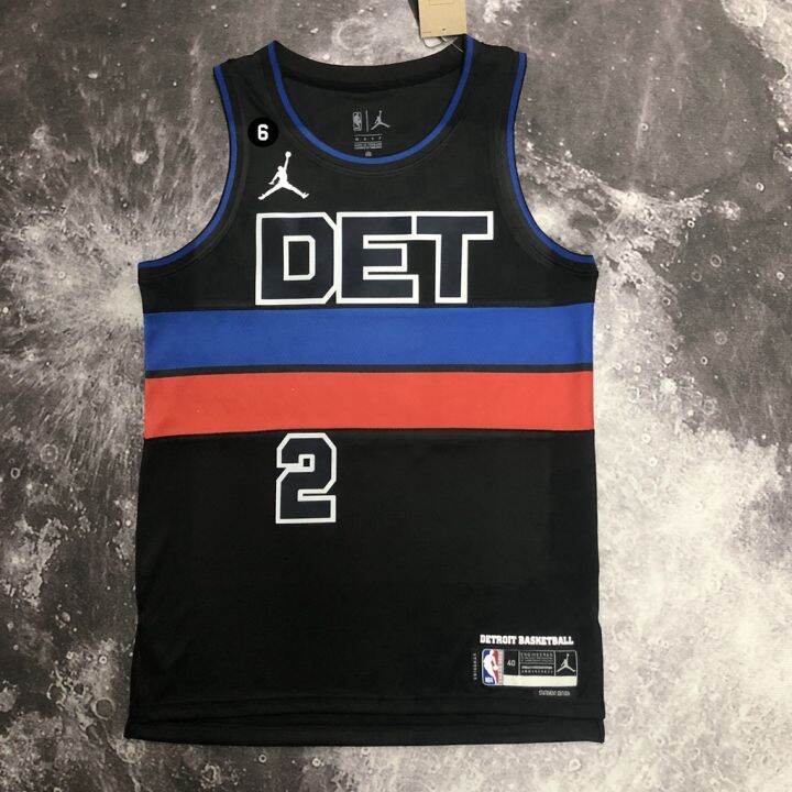 Men's 2023NBA Detroit Pistons Cade Cunningham Black 2023 Statement ...