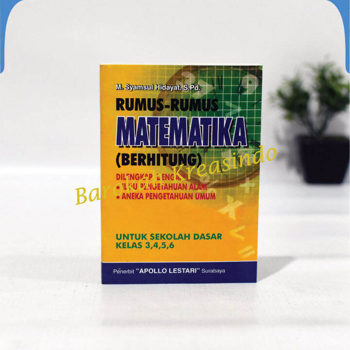 Rumus-Rumus Matematika SD Kertas CD Lengkap Dan Mudah Terlengkap ...