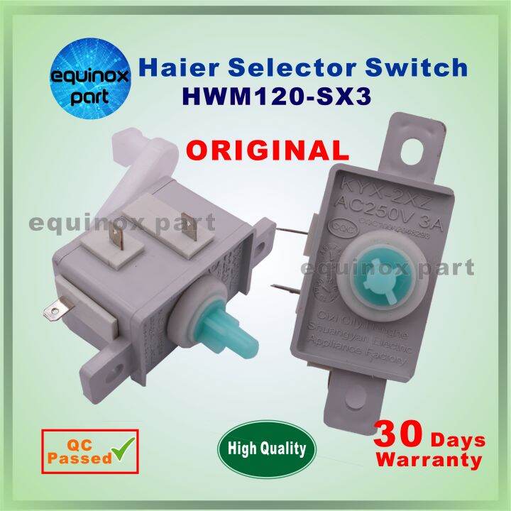 Haier HWM120-SX3 (Original) Washing Machine Selector Switch | Lazada