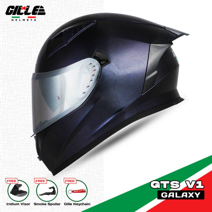 Gille Helmet 135 GTS V1 CHAMELEON Motorcycle Helmets Full Face Dual ...