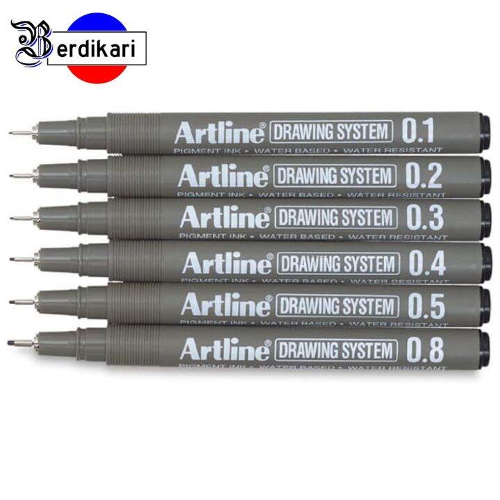 Drawing Pen Artline Drawing System Pena Menggambar | Lazada Indonesia