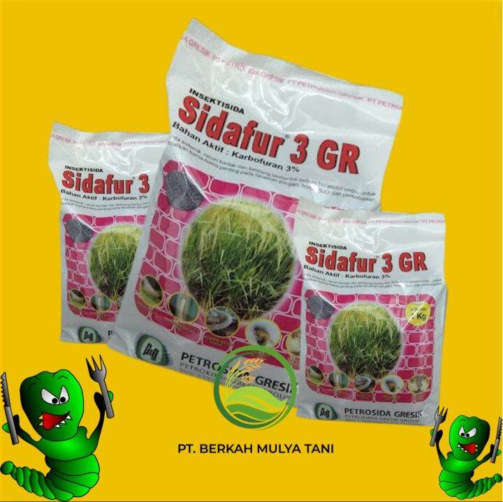 Insektisida Sistemik Sidafur 3gr 2kg | Lazada Indonesia