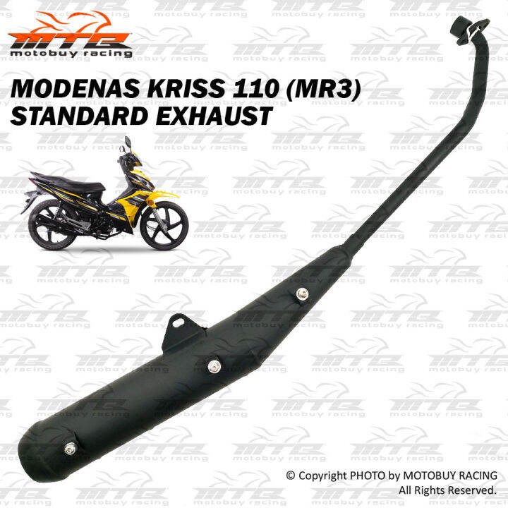 STANDARD EXHAUST FOR MODENAS KRISS 110 (MR3) | Lazada