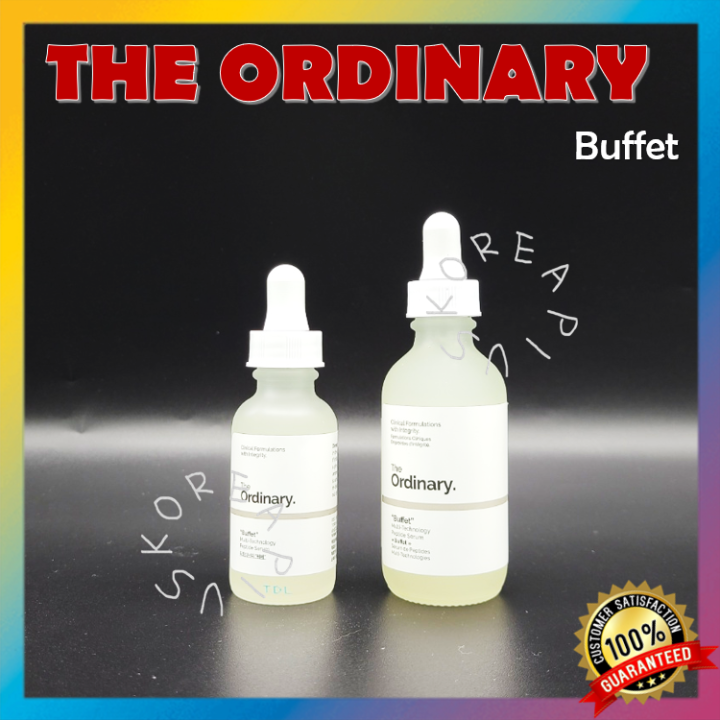 [THE ORDINARY] Buffet 30ml/ 60ml | Lazada PH