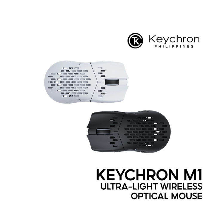 Keychron M1 Ultra-light Wireless Optical Mouse, 79g, PAW3395, 26,000 ...