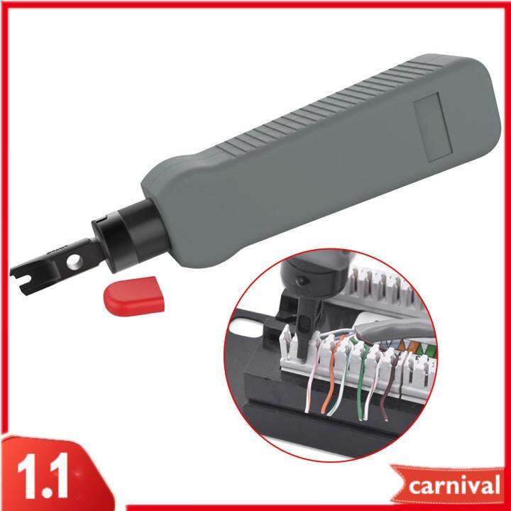 Sunniiee Punch Down Impact Tool Double Blade Practical Lan Network ...