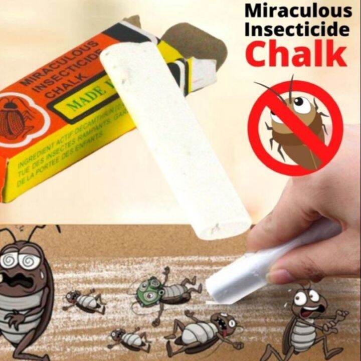 Cockroach Chalk Pen Miraculous Insecticide Chalk Pest Killer | Lazada PH