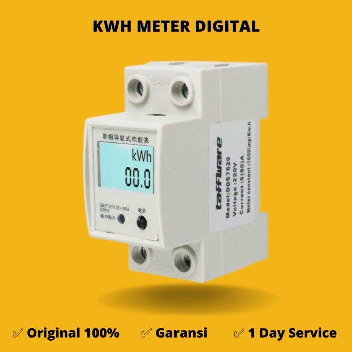 KWH Meter Digital 1 Phase / Alat Pengukur Listrik Voltmeter Watt Meter | Lazada Indonesia
