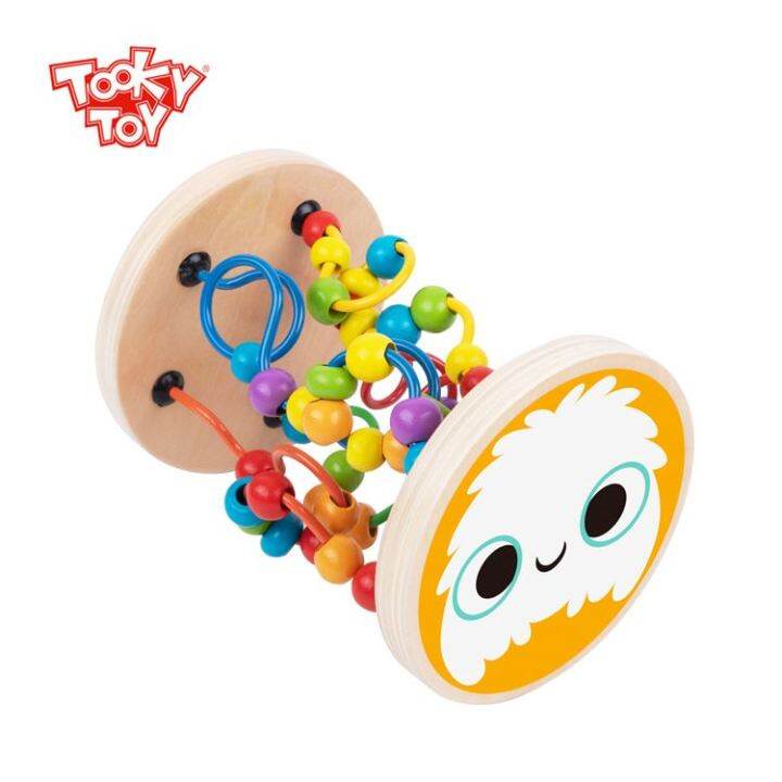 Eco friendly geometric multi-purpose cube toys classic bead maze wooden ...