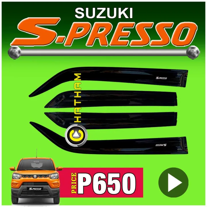 Window Visor Rain Guard for Suzuki Spresso or S-Presso | Lazada PH